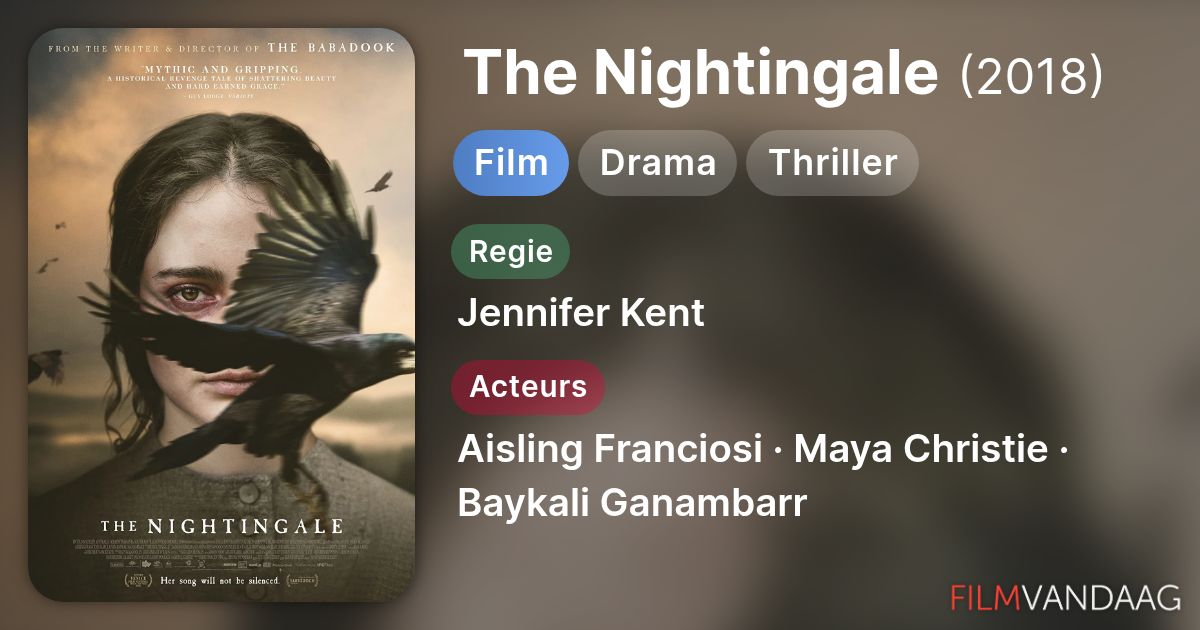 The Nightingale (film, 2018) - FilmVandaag.nl