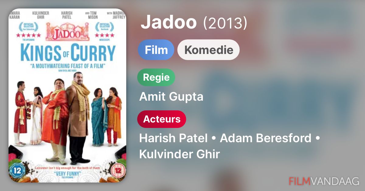 Jadoo (film, 2013) - FilmVandaag.nl