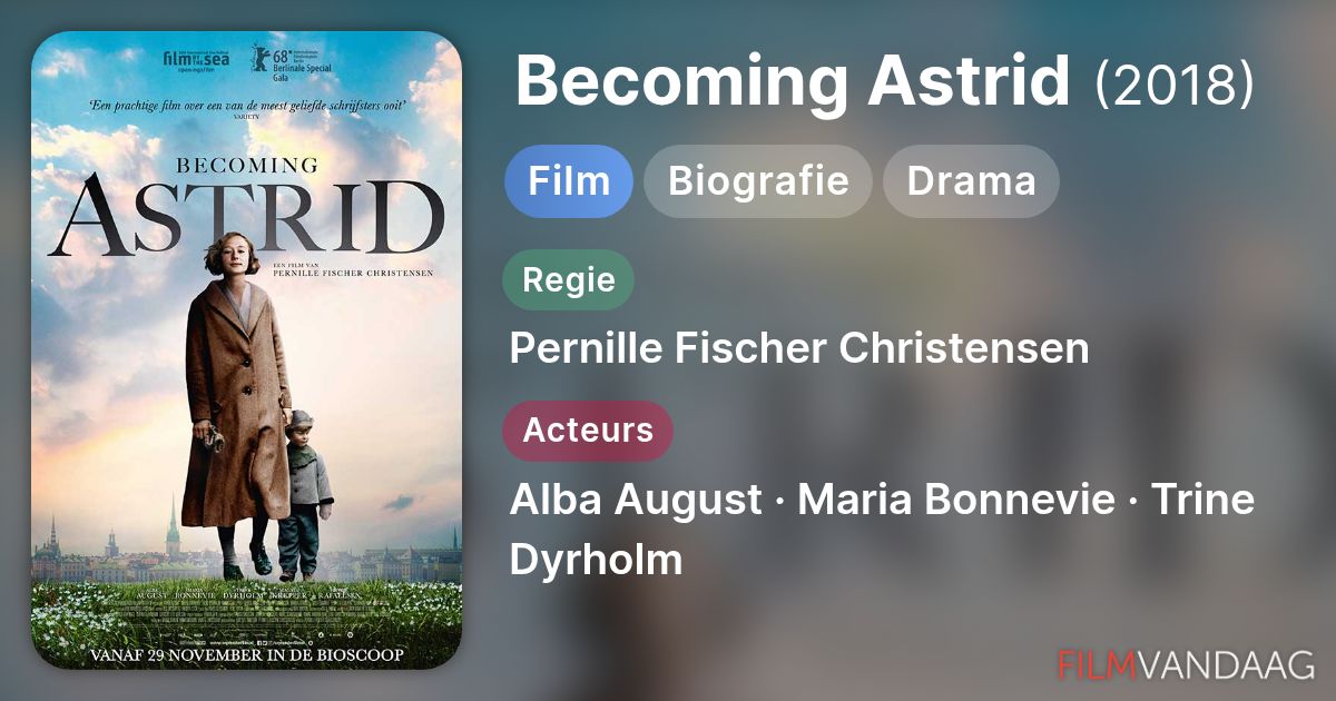 Becoming Astrid (film, 2018) - FilmVandaag.nl