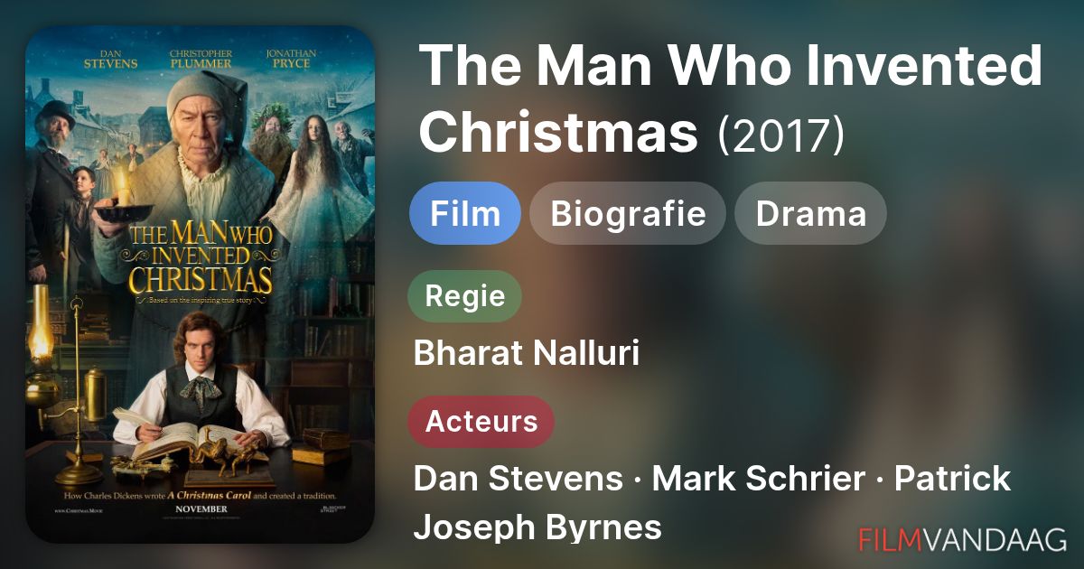 The Man Who Invented Christmas (film, 2017) - FilmVandaag.nl