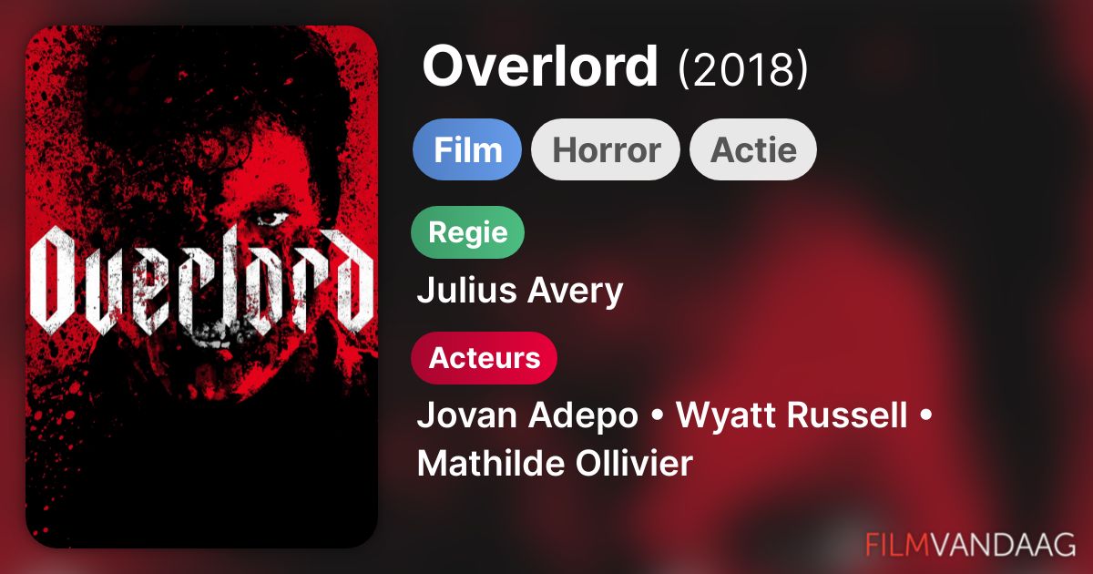 Overlord (film, 2018) - FilmVandaag.nl