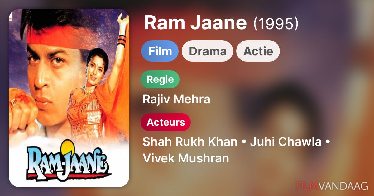 Ram Jaane (film, 1995) - FilmVandaag.nl