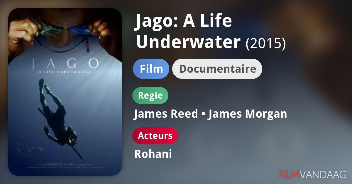 Jago: A Life Underwater (film, 2015) - FilmVandaag.nl