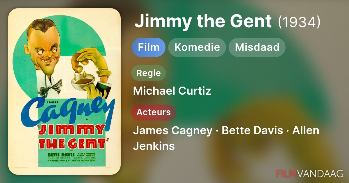 Jimmy the Gent (film, 1934) - FilmVandaag.nl