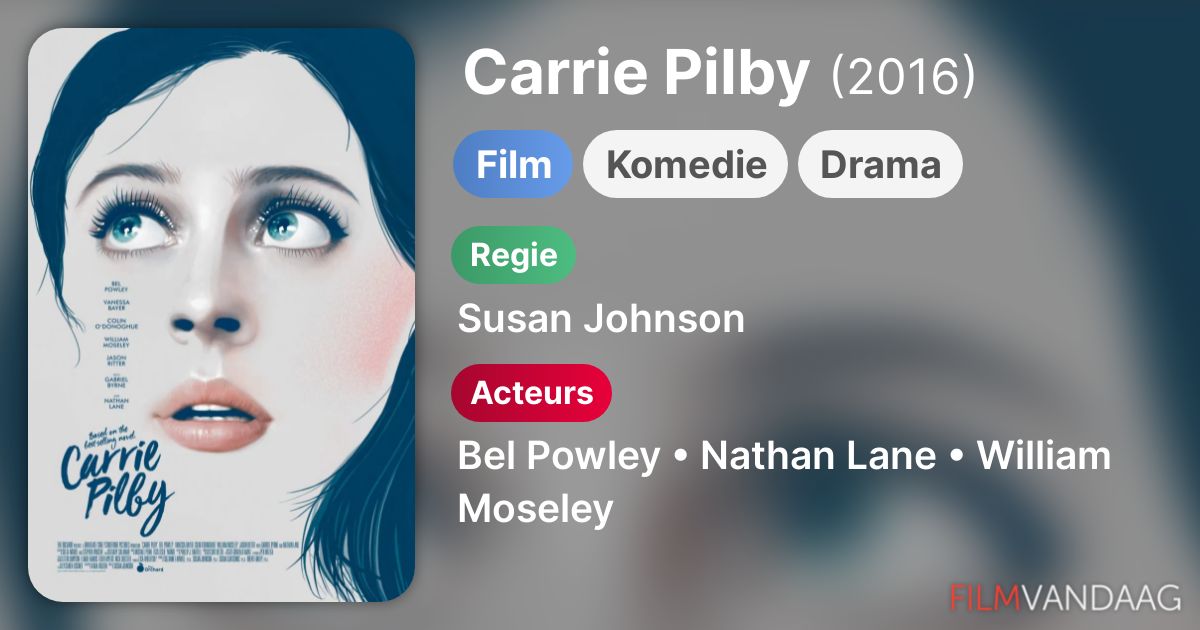 Carrie Pilby (film, 2016) - FilmVandaag.nl