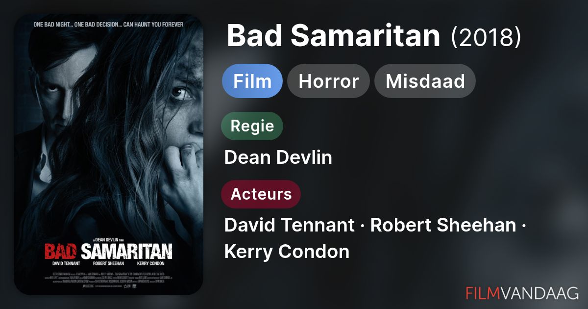Bad Samaritan (film, 2018) - FilmVandaag.nl