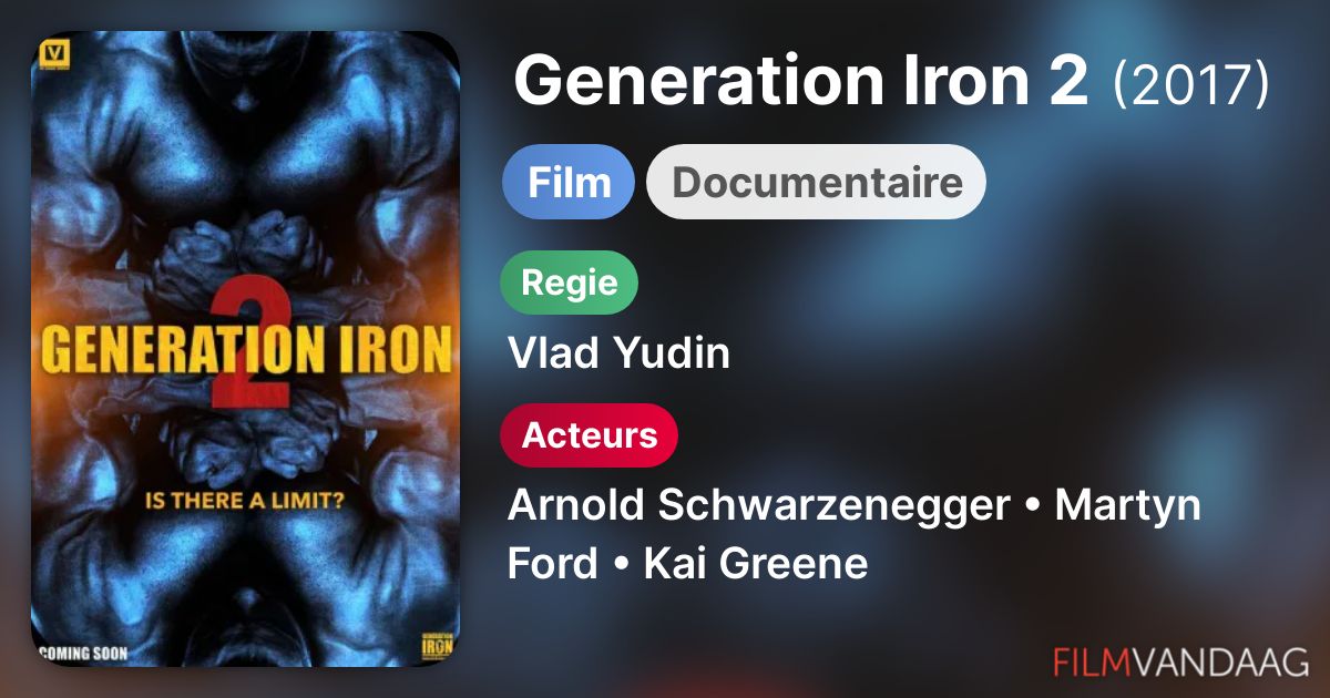 Generation Iron 2 (film, 2017) - FilmVandaag.nl