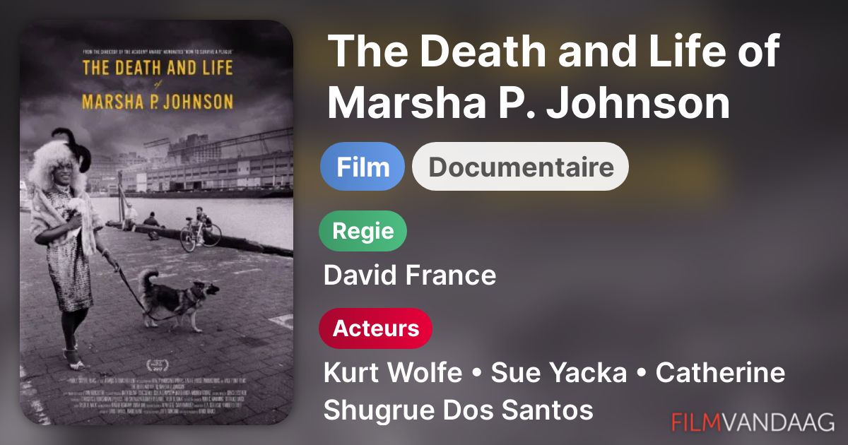 The Death and Life of Marsha P. Johnson (film, 2017) - FilmVandaag.nl