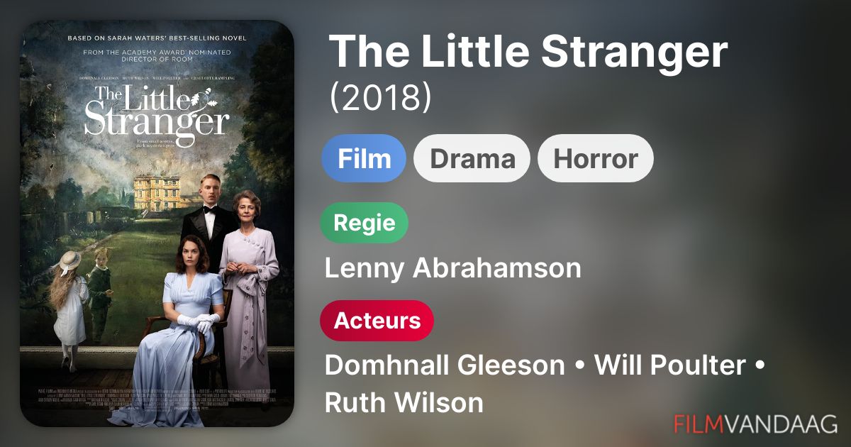 The Little Stranger (film, 2018) - FilmVandaag.nl