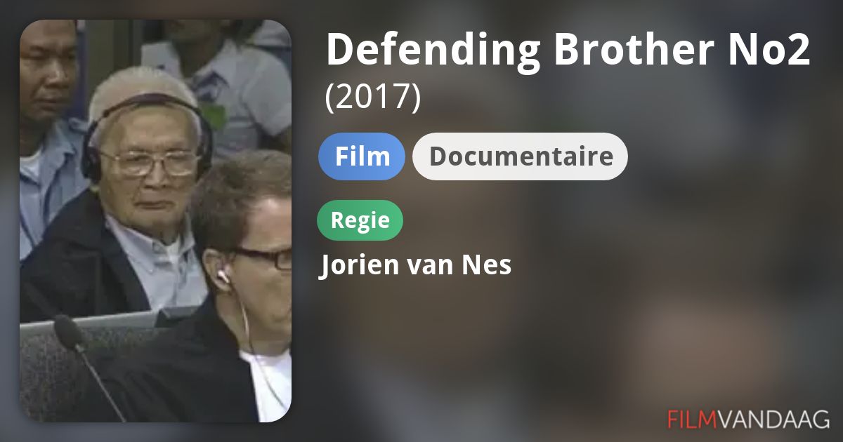 Defending Brother No2 (film, 2017) - FilmVandaag.nl