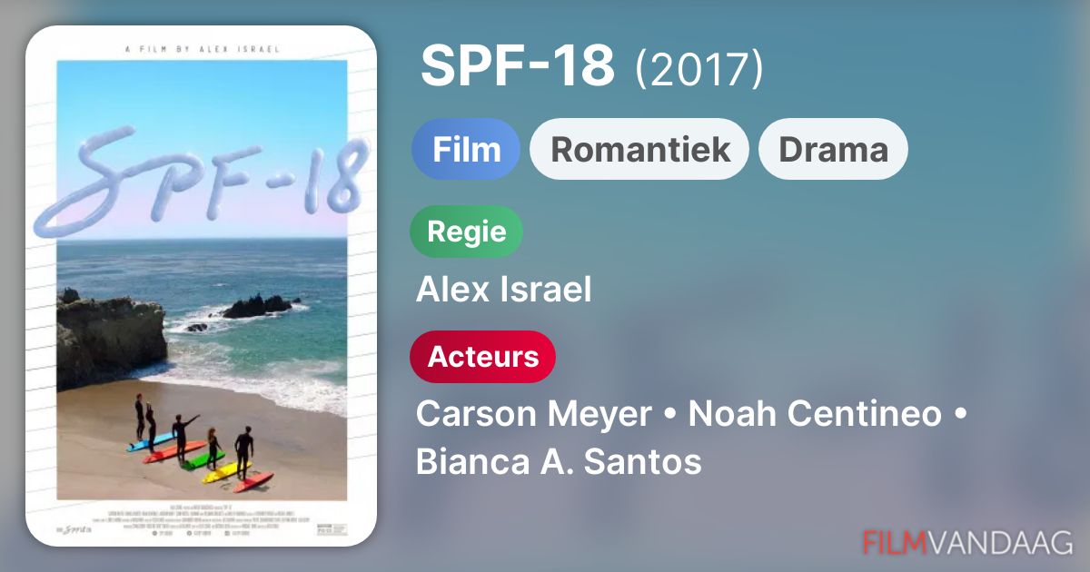 SPF-18 (film, 2017) - FilmVandaag.nl