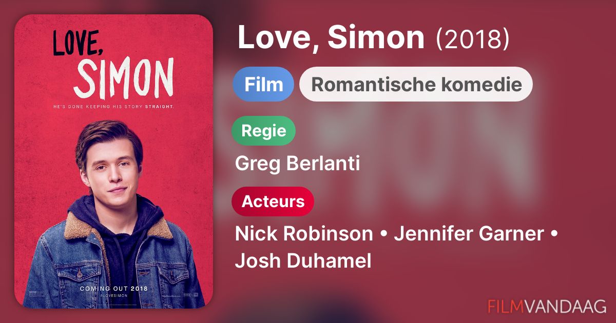 Love, Simon (film, 2018) - FilmVandaag.nl