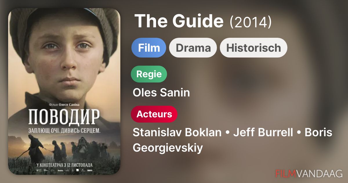 The Guide (film, 2014) - FilmVandaag.nl