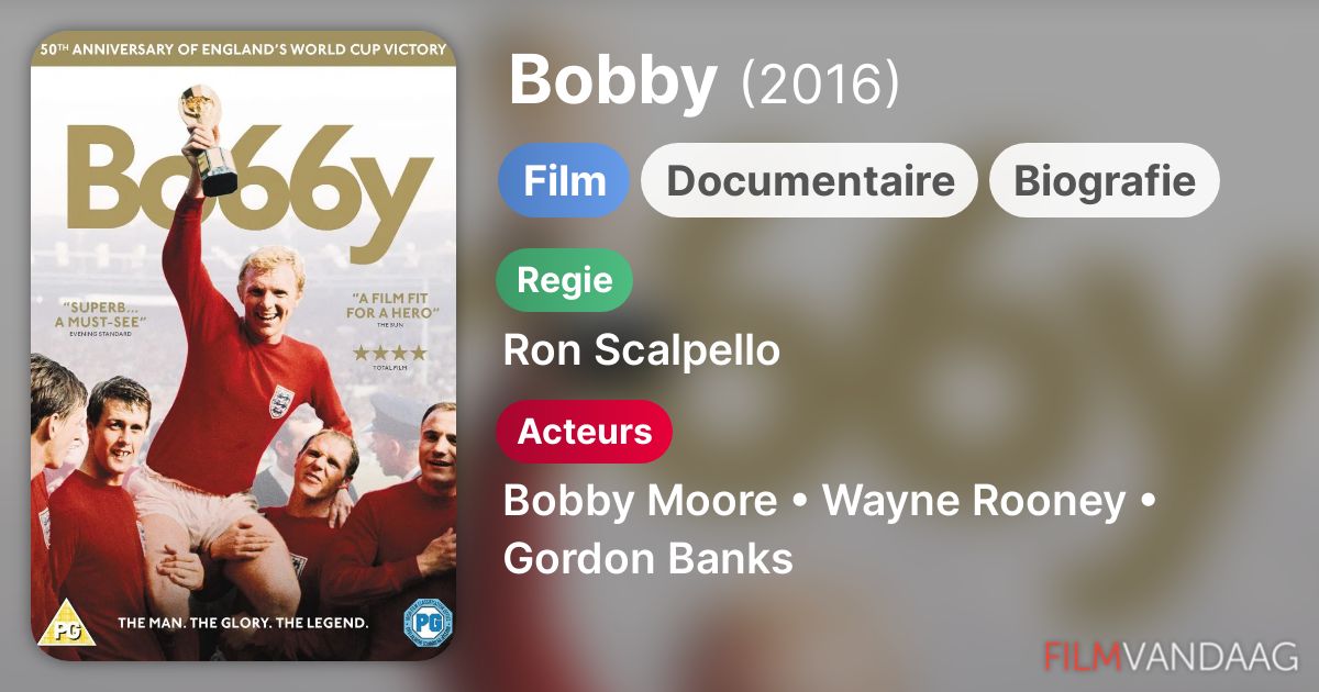 Bobby (film, 2016) - FilmVandaag.nl