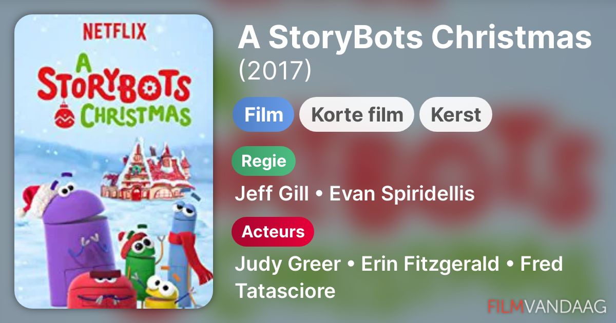 A StoryBots Christmas (film, 2017) kopen op dvd of blu-ray - FilmVandaag.nl