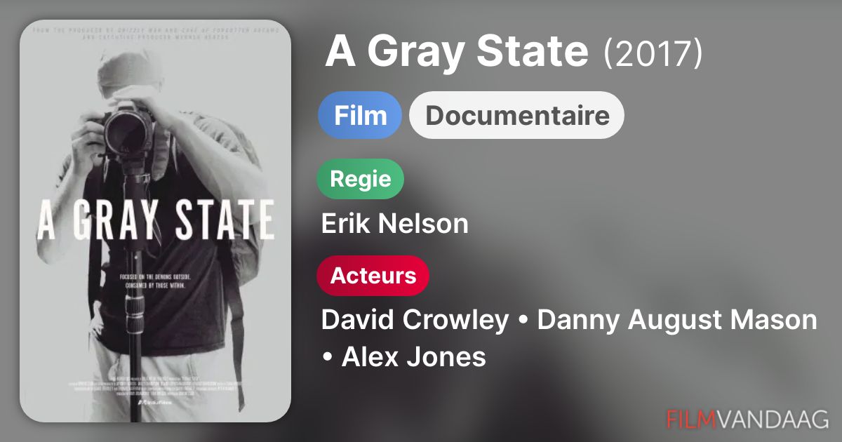 A Gray State (film, 2017) - FilmVandaag.nl
