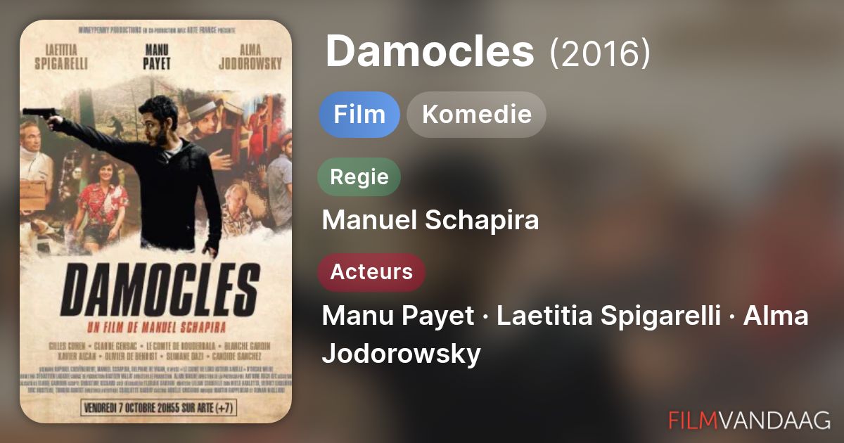 Damocles (film, 2016) - FilmVandaag.nl