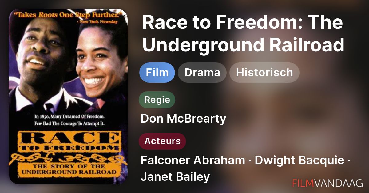 Race to Freedom: The Underground Railroad (film, 1994) - FilmVandaag.nl