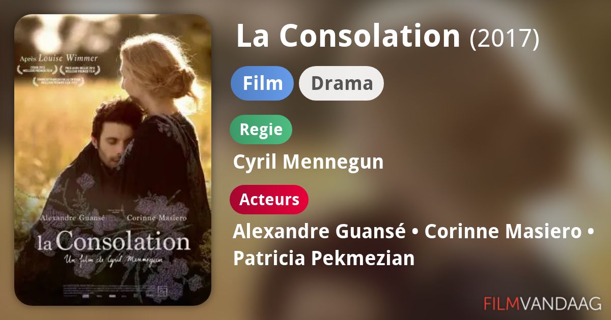 La Consolation (film, 2017) - FilmVandaag.nl