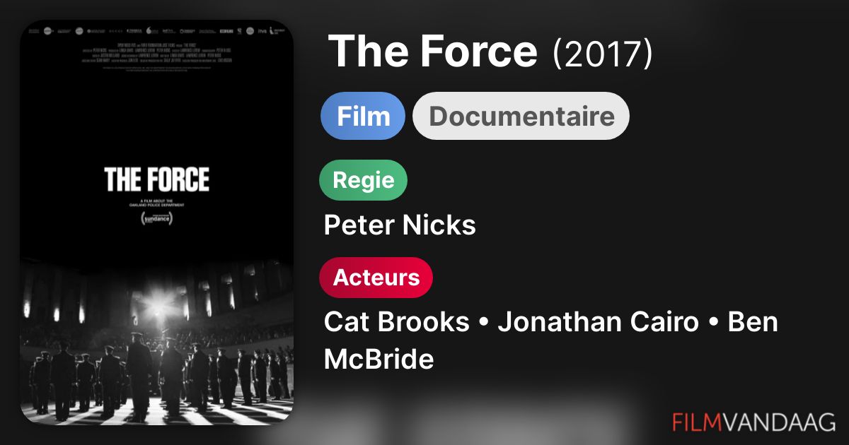 The Force (film, 2017) - FilmVandaag.nl