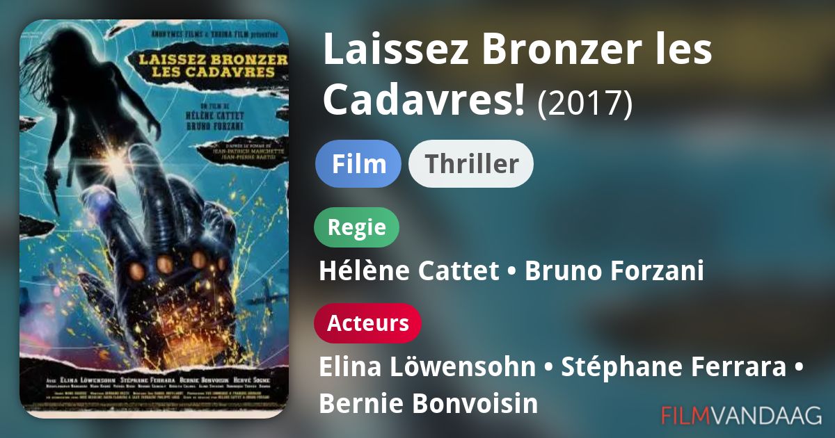 Laissez Bronzer les Cadavres! (film, 2017) - FilmVandaag.nl