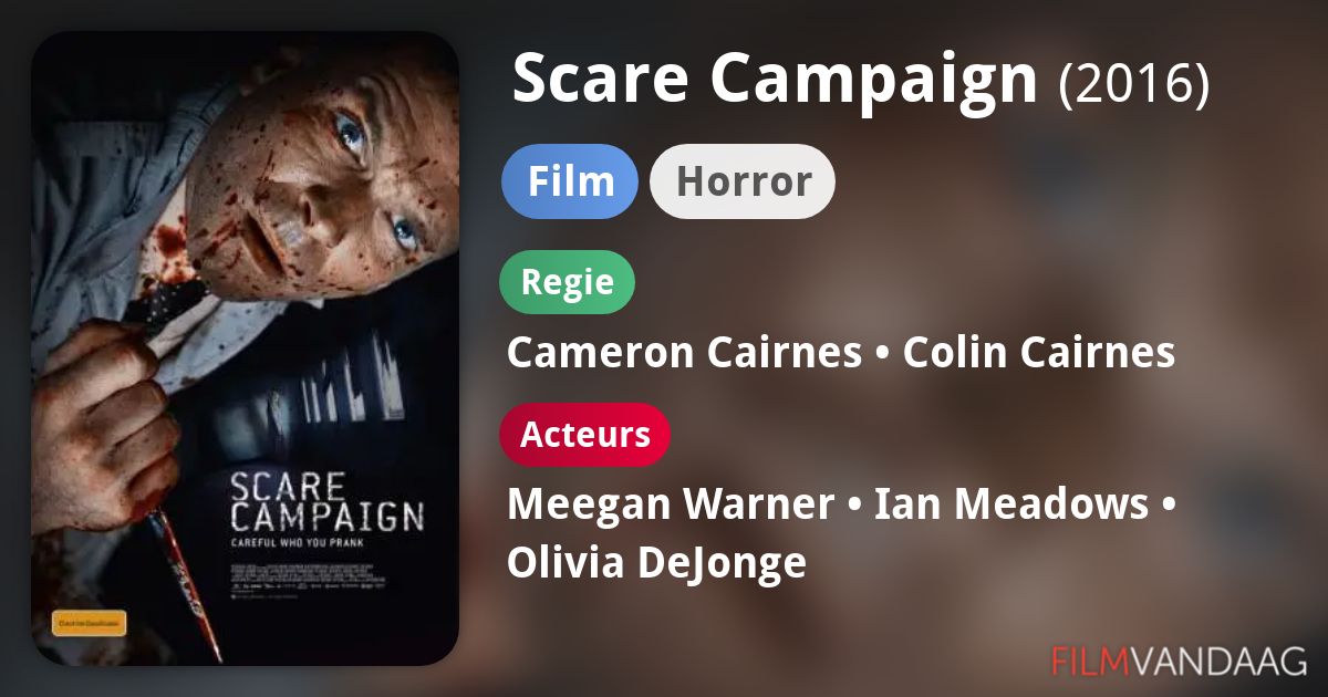 Scare Campaign (film, 2016) - FilmVandaag.nl