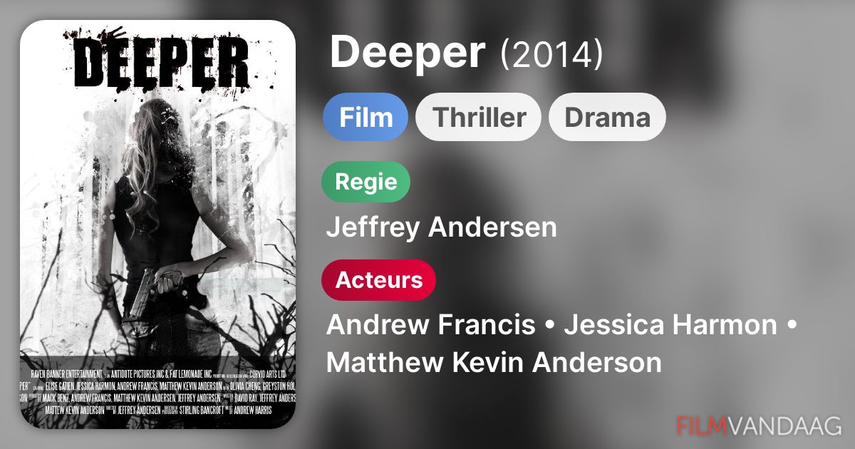 Deeper (film, 2015) - FilmVandaag.nl