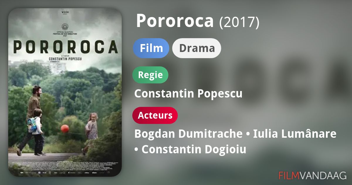 Pororoca (film, 2017) - FilmVandaag.nl