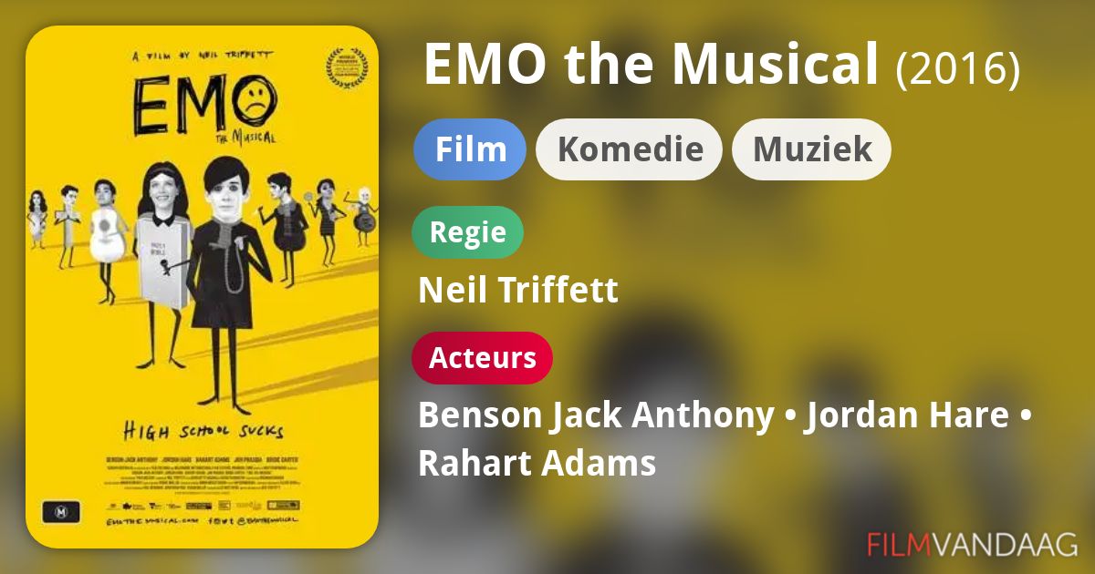 EMO the Musical (film, 2016) - FilmVandaag.nl