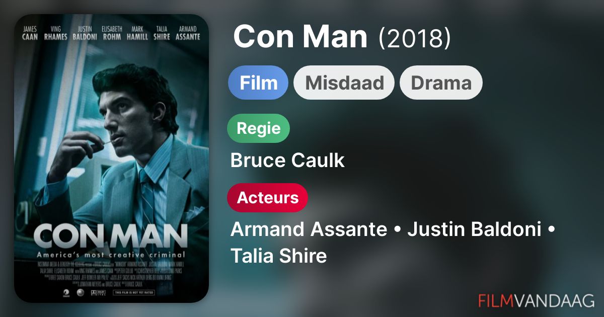 Con Man (film, 2018) - FilmVandaag.nl