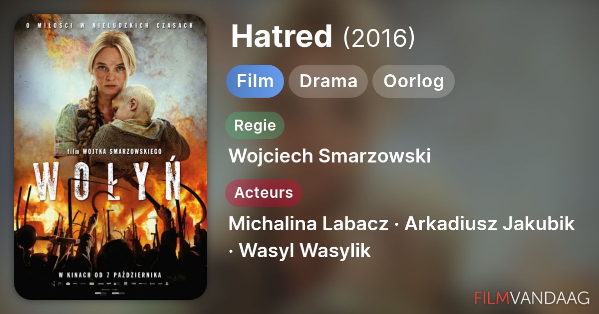 Hatred (film, 2016) - FilmVandaag.nl