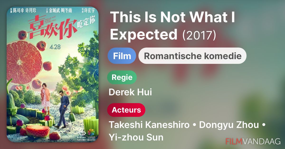 This Is Not What I Expected (film, 2017) - FilmVandaag.nl