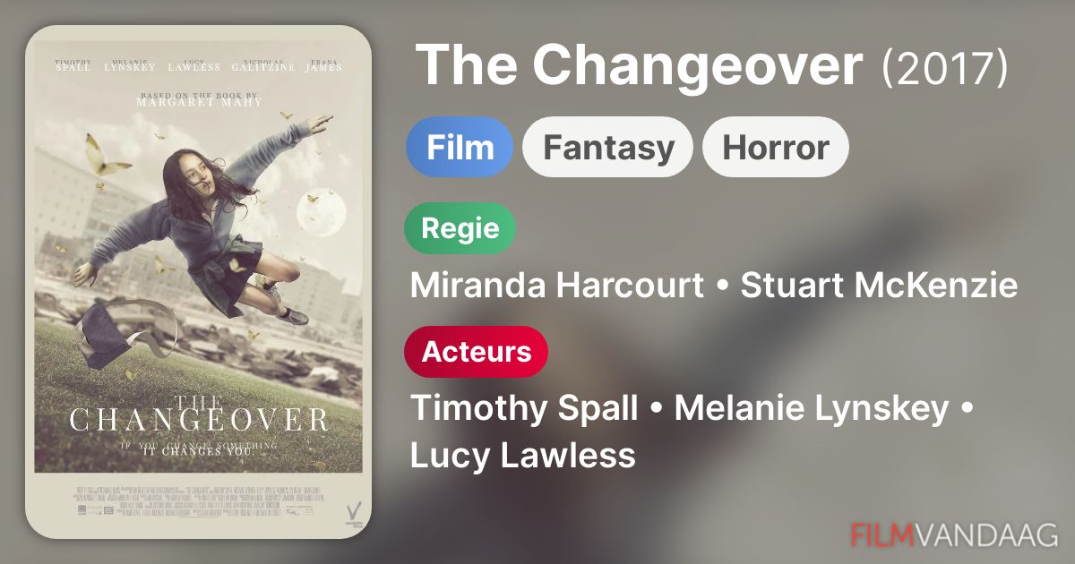 The Changeover (film, 2017) - FilmVandaag.nl