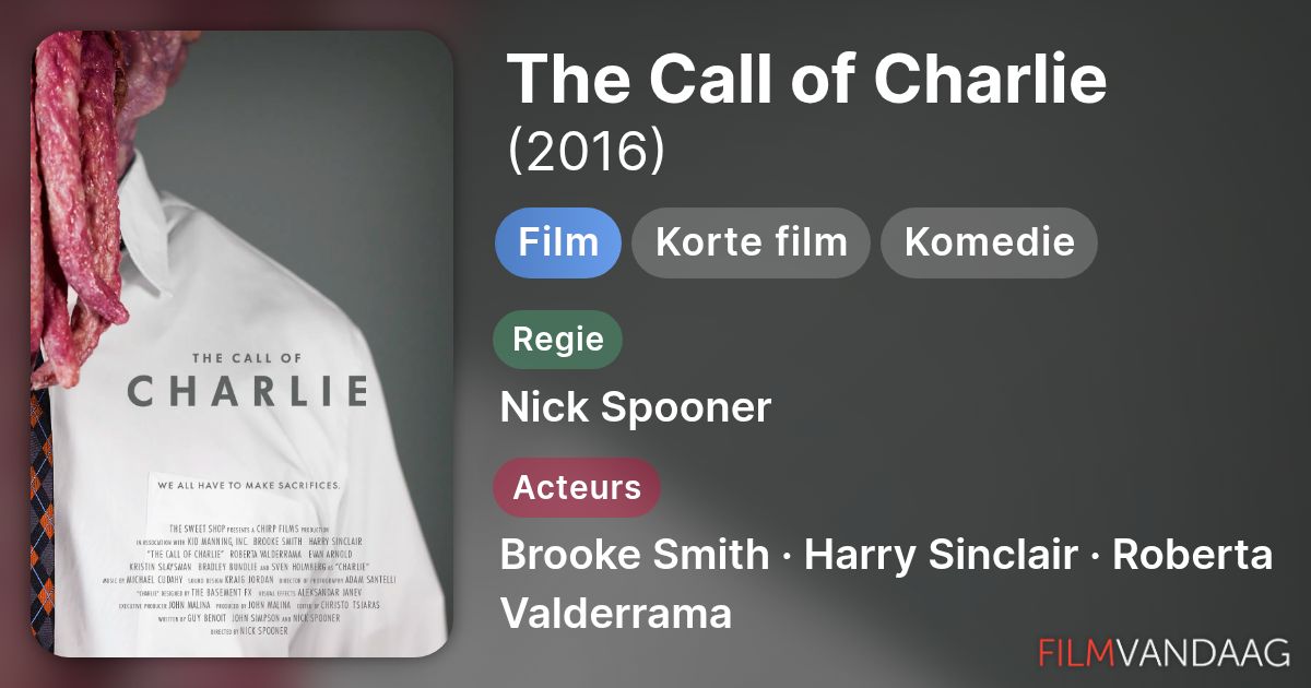 The Call of Charlie (film, 2016) - FilmVandaag.nl