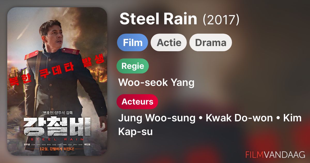 Steel Rain (film, 2017) - FilmVandaag.nl