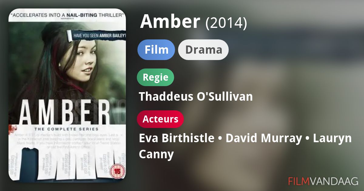 Amber (film, 2014) - FilmVandaag.nl