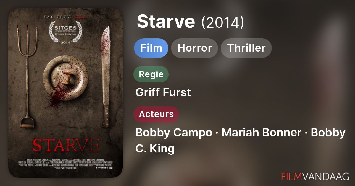 Starve (film, 2014) - FilmVandaag.nl