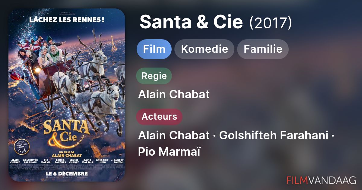 Santa & Cie (film, 2017) - FilmVandaag.nl
