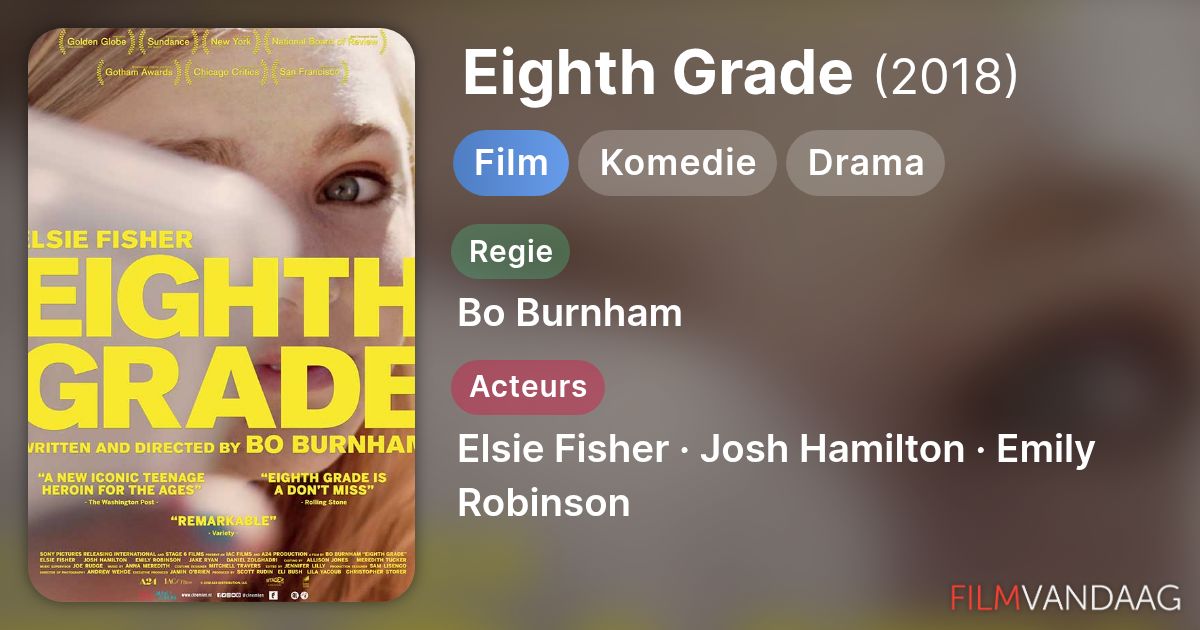 Eighth Grade (film, 2018) - FilmVandaag.nl