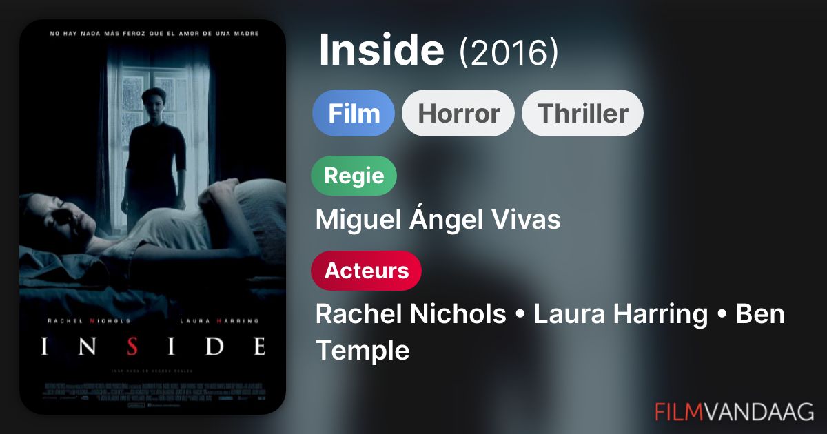 Inside (film, 2016) - FilmVandaag.nl