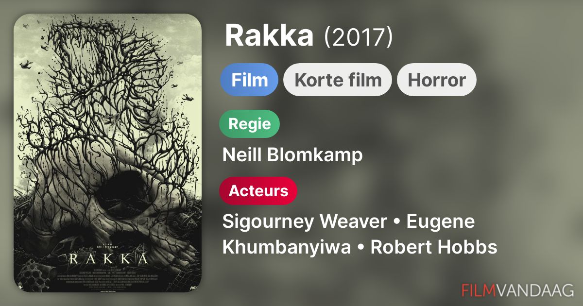 Rakka (film, 2017) - FilmVandaag.nl
