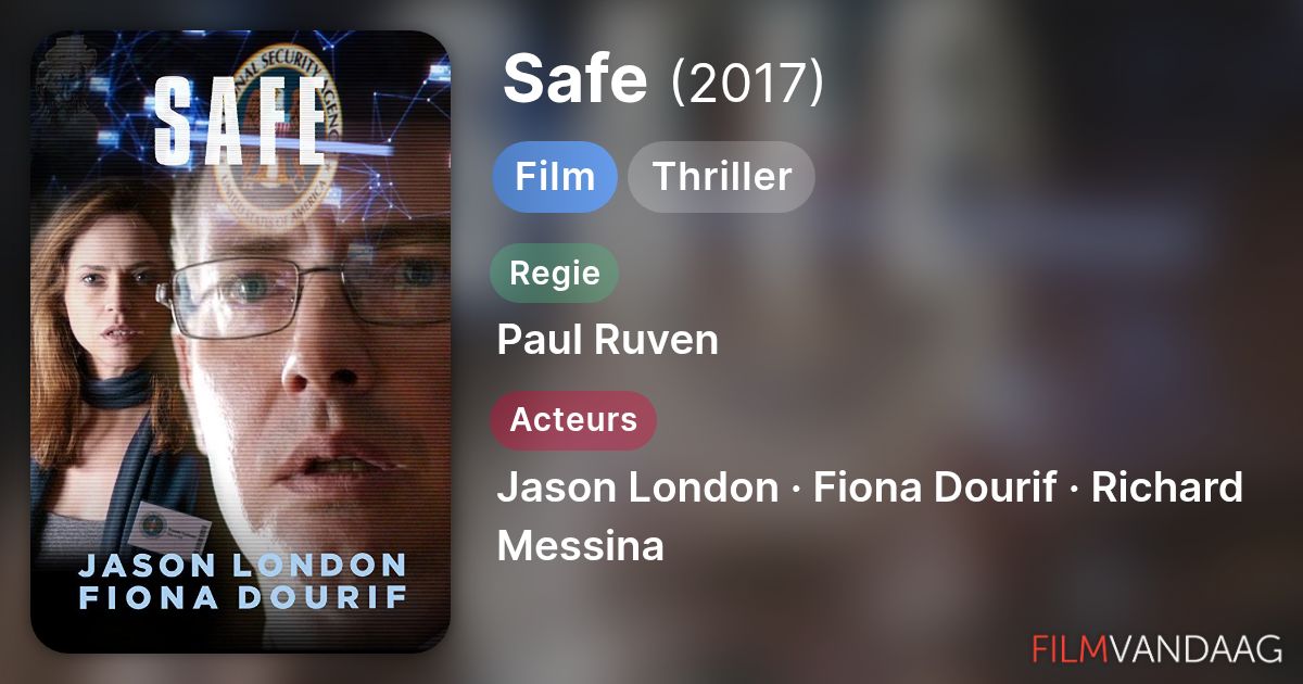 Safe (film, 2017) - FilmVandaag.nl