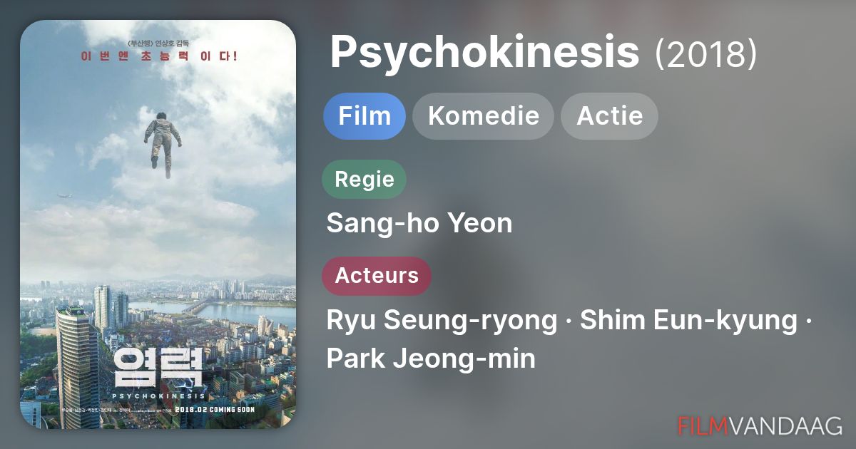 Psychokinesis (film, 2018) - FilmVandaag.nl