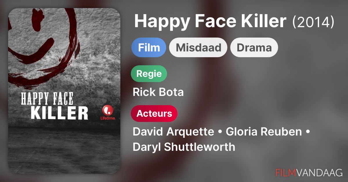 Happy Face Killer (film, 2014) - FilmVandaag.nl