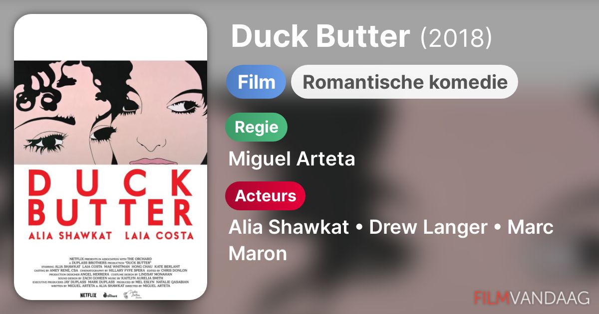Duck Butter (film, 2018) - FilmVandaag.nl