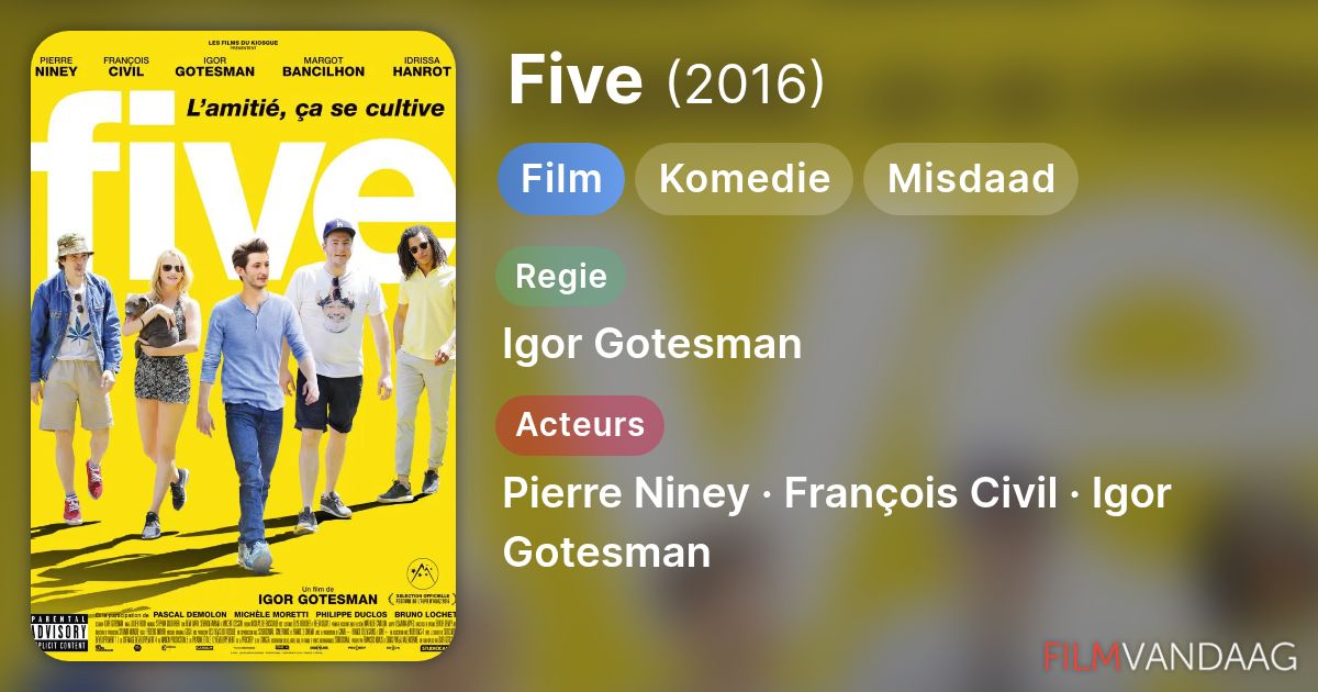 Five (film, 2016) - FilmVandaag.nl