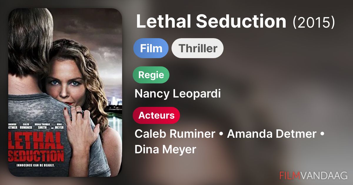 Lethal Seduction (film, 2015) - FilmVandaag.nl