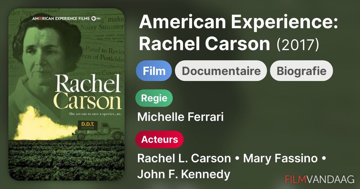 American Experience: Rachel Carson (film, 2017) - FilmVandaag.nl