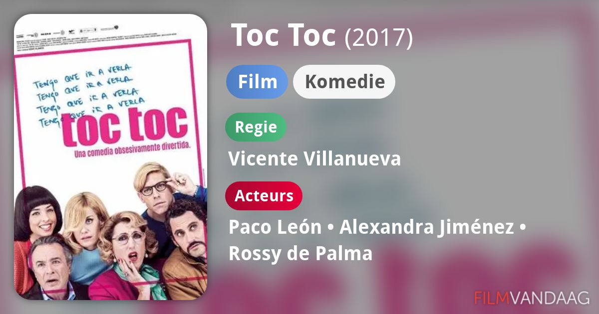 Toc Toc (film, 2017) - FilmVandaag.nl
