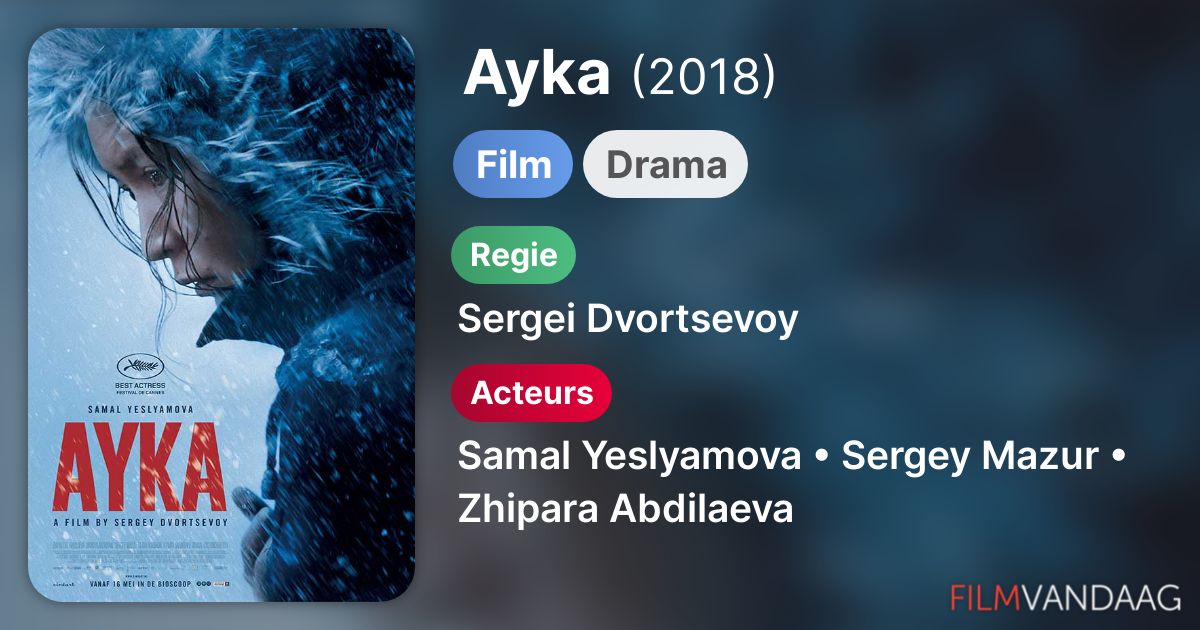 Ayka (film, 2018) - FilmVandaag.nl